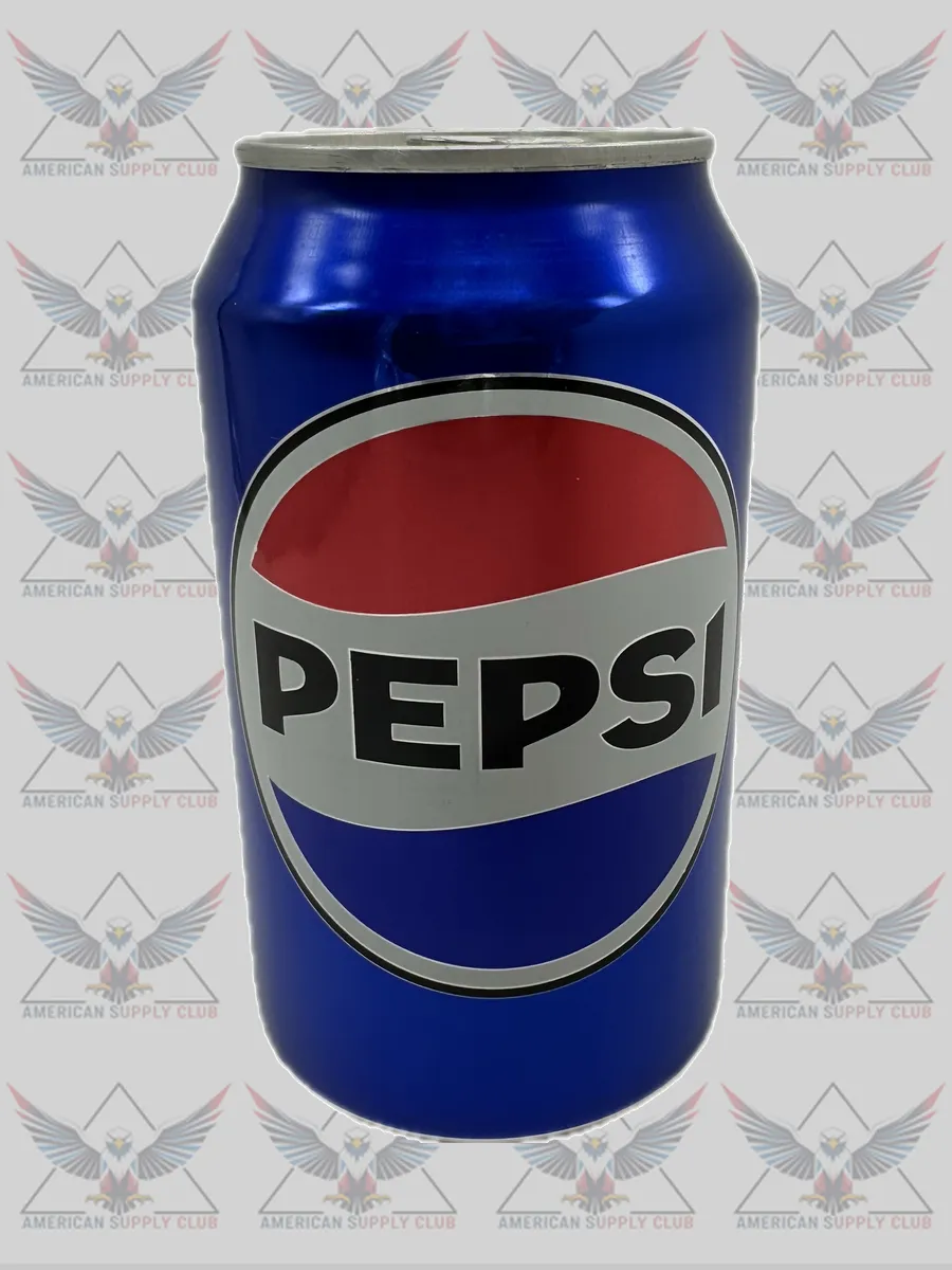 Pepsi Soda – 24 Pack, 12 oz Cans (2 Packs of 12) - American Supply